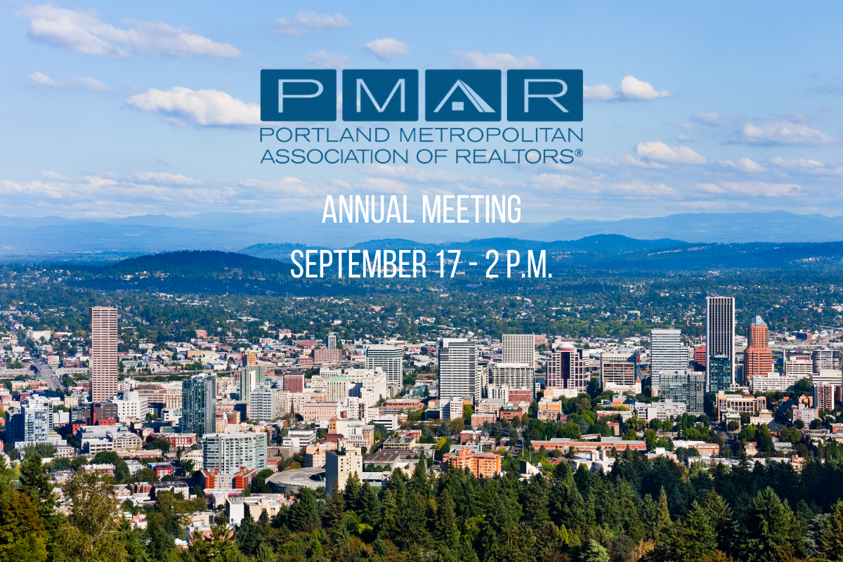 PMAR Annual Meeting | Portland Metropolitan Association of Realtors®