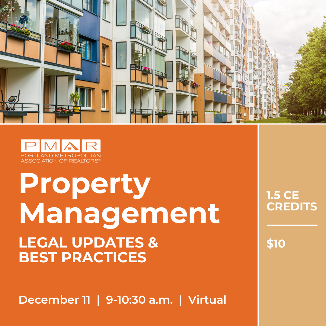 Property Management: Legal Updates & Best Practices Webinar | 1.5 CE ...
