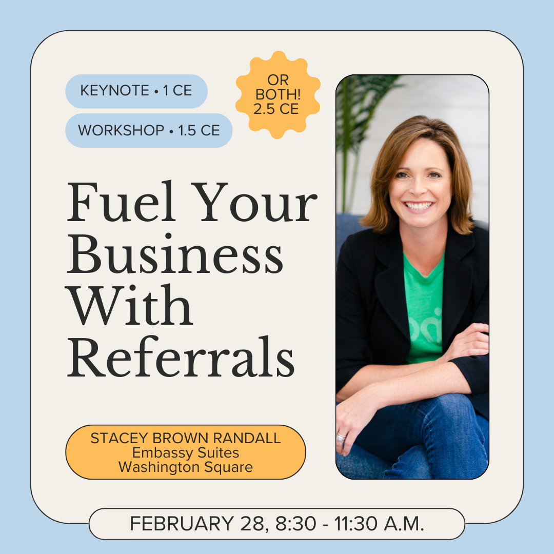 Fuel Your Business With Referrals: Keynote Breakfast and Workshop • 1-2.5 CE Credits | Portland ...